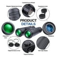 USCAMEL 12x42 Binoculars for Adults & Kids, High-Powered Binoculars ...
