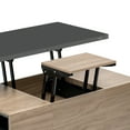 Churanty Lift Top Coffee Table with Storage Drawers Convertible Coffee ...