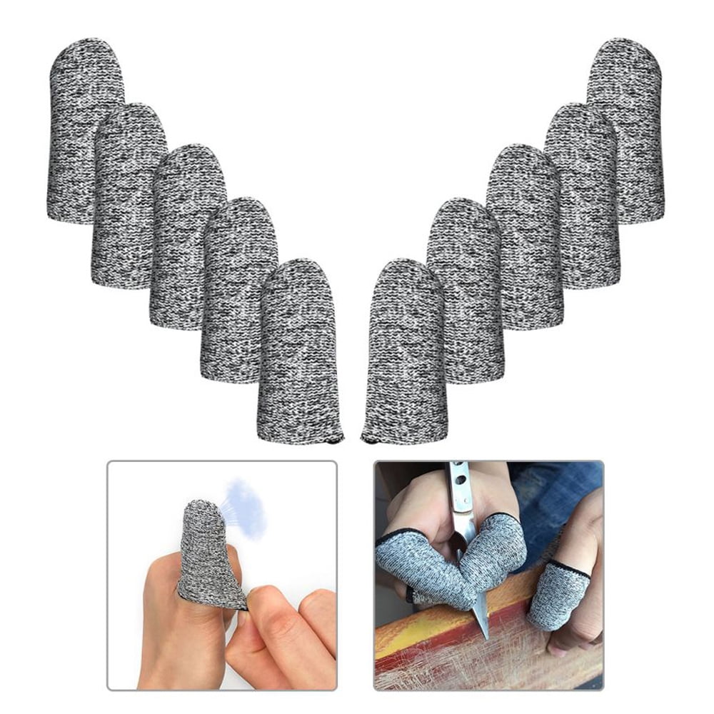 Cut Resistant Finger Cots Suit, Reusable Finger Covers Finger ...