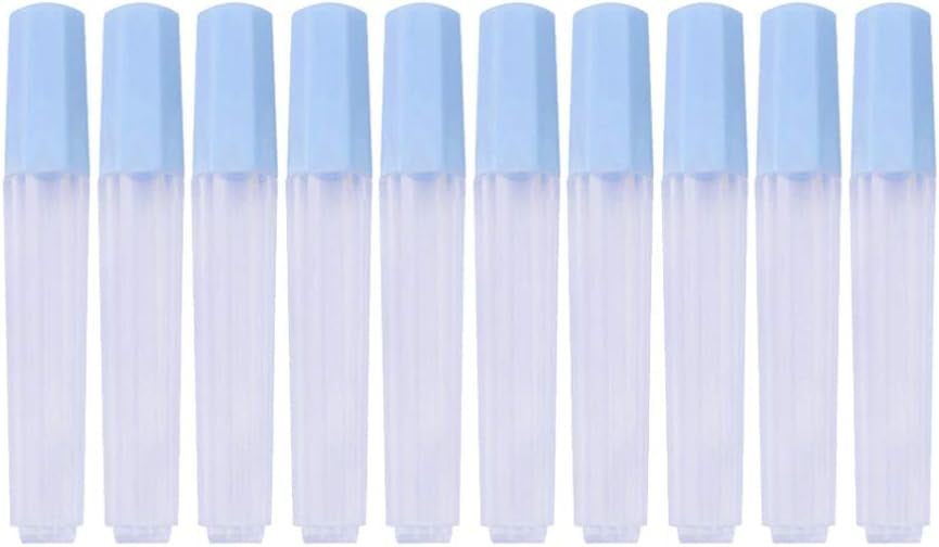 10pcs Clear Plastic Needles Storage Tubes Sewing Needle Container ...