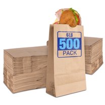 Stock Your Home 6lb Bulk Disposable Biodegradable Kraft Brown Paper ...