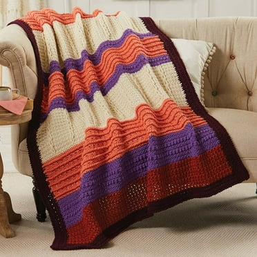 Herrschners® Mirabelle Afghan Crochet Kit - Walmart.com