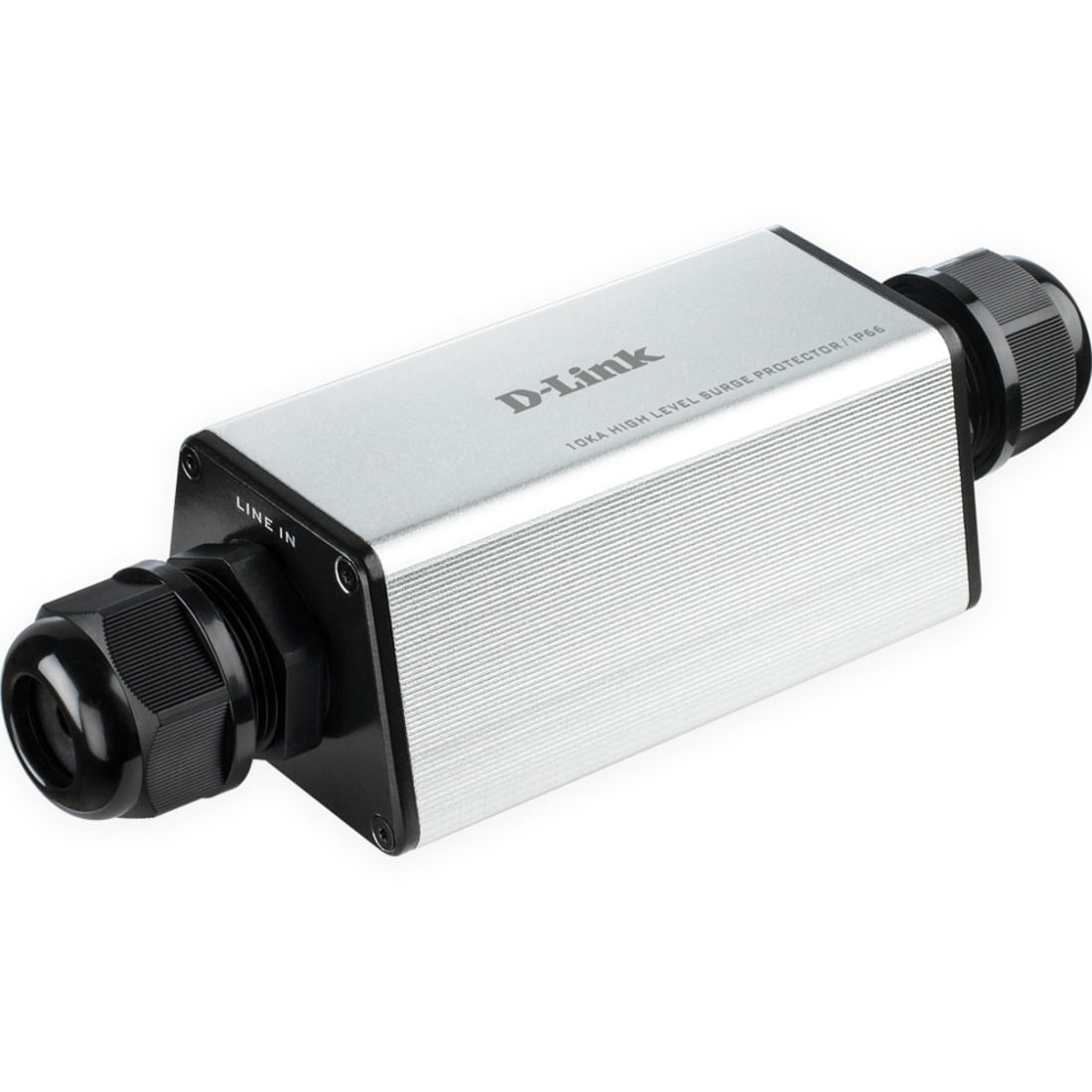D-Link Gigabit Ethernet PoE+ RJ45 Outdoor 10kA Surge Protector ...