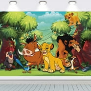 Lion King Backdrop Banner Party Supplies Poster Movie Theme Background ...