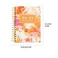 2024 A5 Schedule Notebook - Hardshell Coil Planner for Students ...