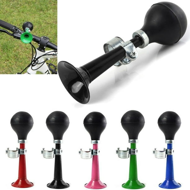 Walbest Retro Style Bugle Horn for Bike, Rubber Squeeze Alarm Metal ...