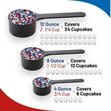 Sprinkle Me This Patriotic Red White Blue Small Star Sprinkles, 4 Oz ...