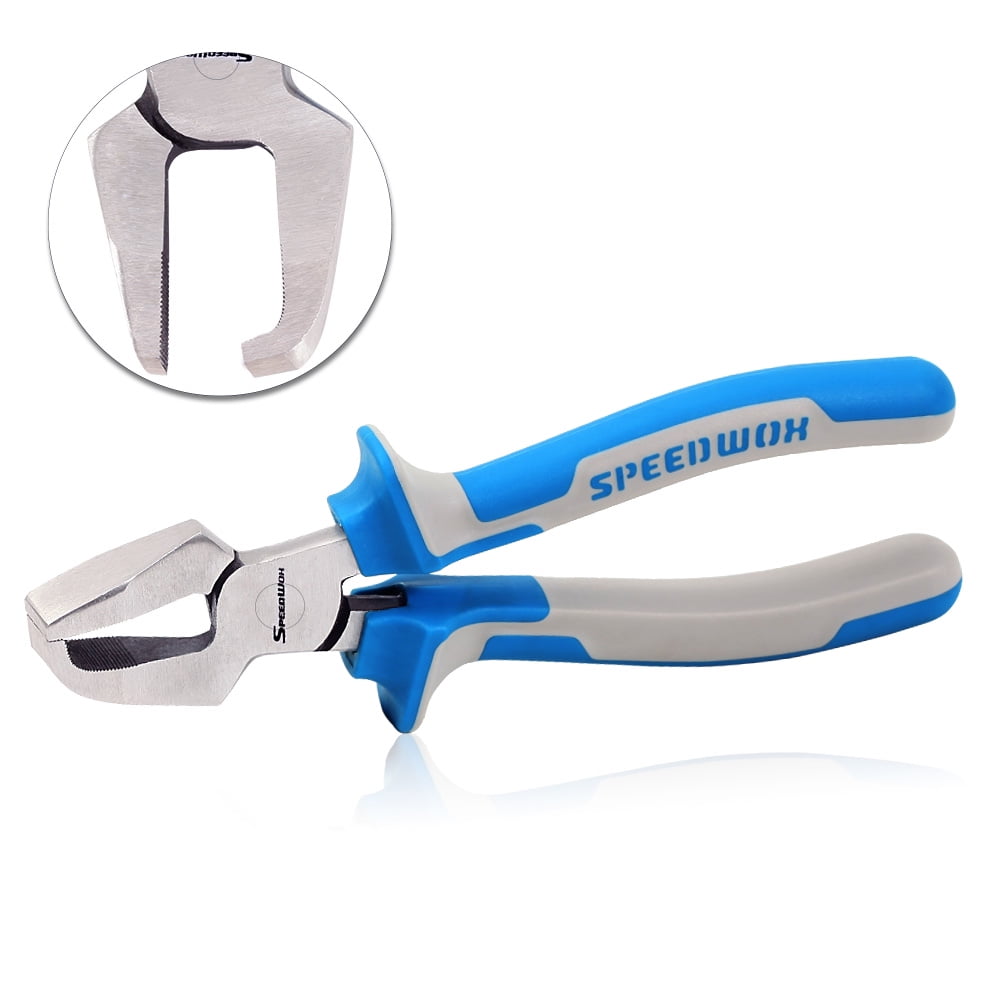 SPEEDWOX Drop Jaw Glass Breaking Pincer 8 Inches Professional Pliers ...