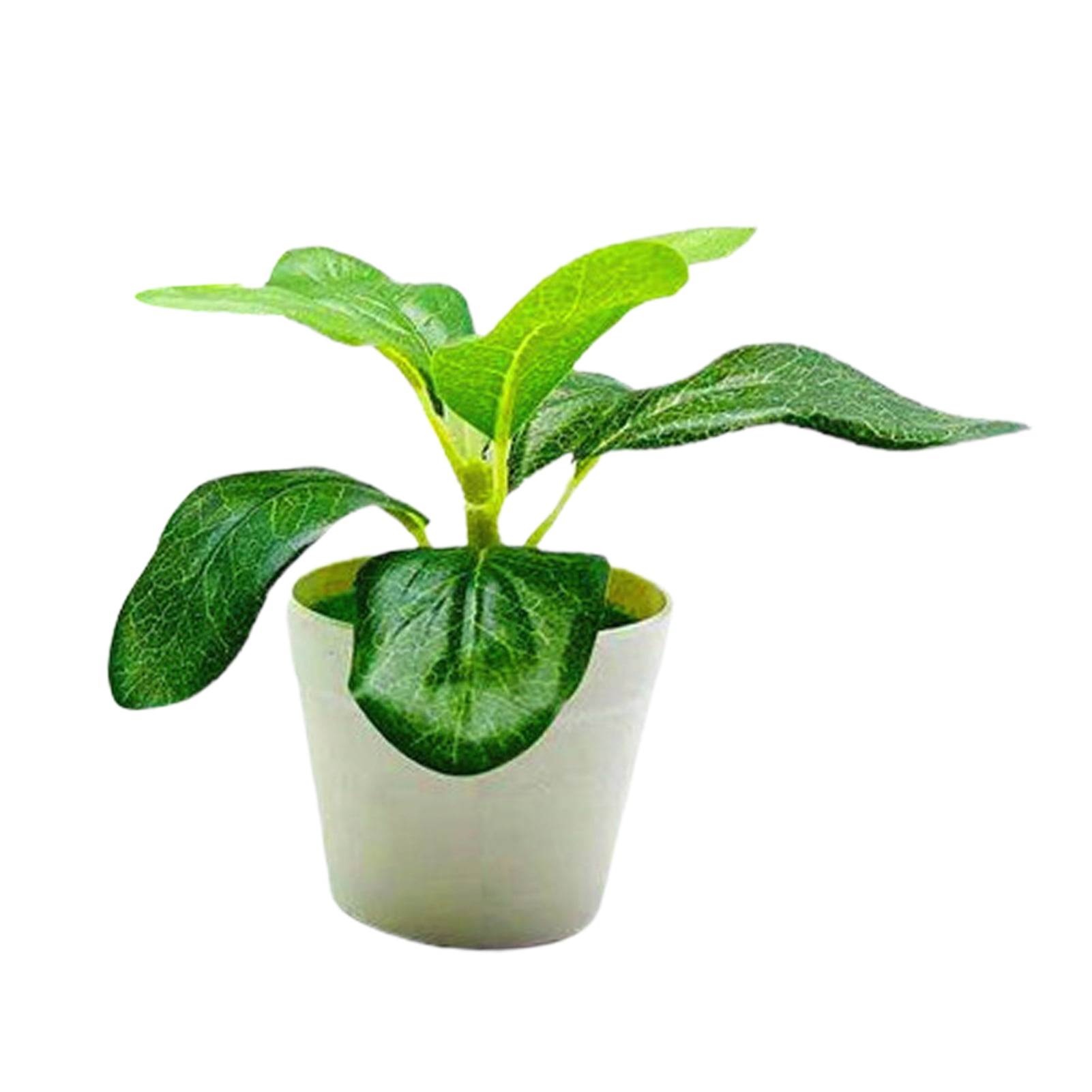 Farfi Artificial Potted Plant Realistic Plastic Eye-Catching Imitative ...