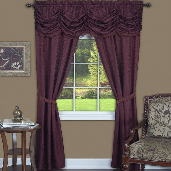 Curtains with Attached Valances