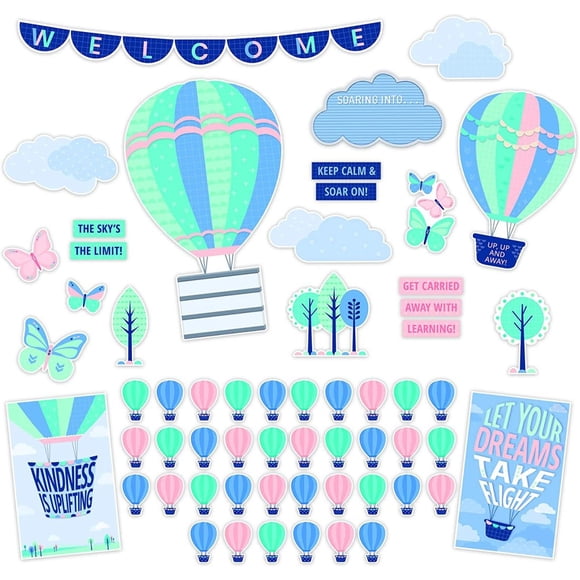 Hot Air Balloon Bulletin Board Decorations