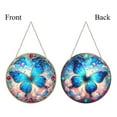 FLOPESN 2Pcs DIY Dot Diamond Pendant Diamond Art Painting Flower Cat ...