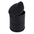 Black Self Extinguishing Ashtray Portable Travel Home Car Auto Holder ...