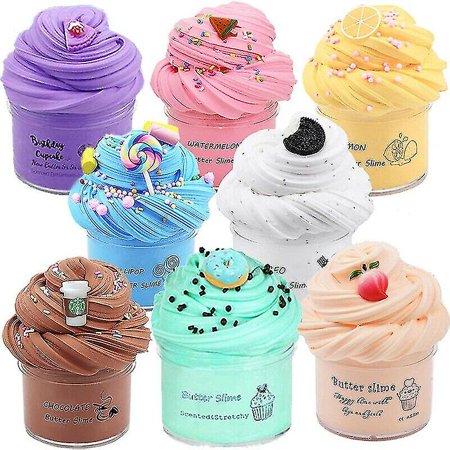 Fluffy Foam Clay Clay Putty Scented Diy Light Soft Slime, Rubber Slime ...