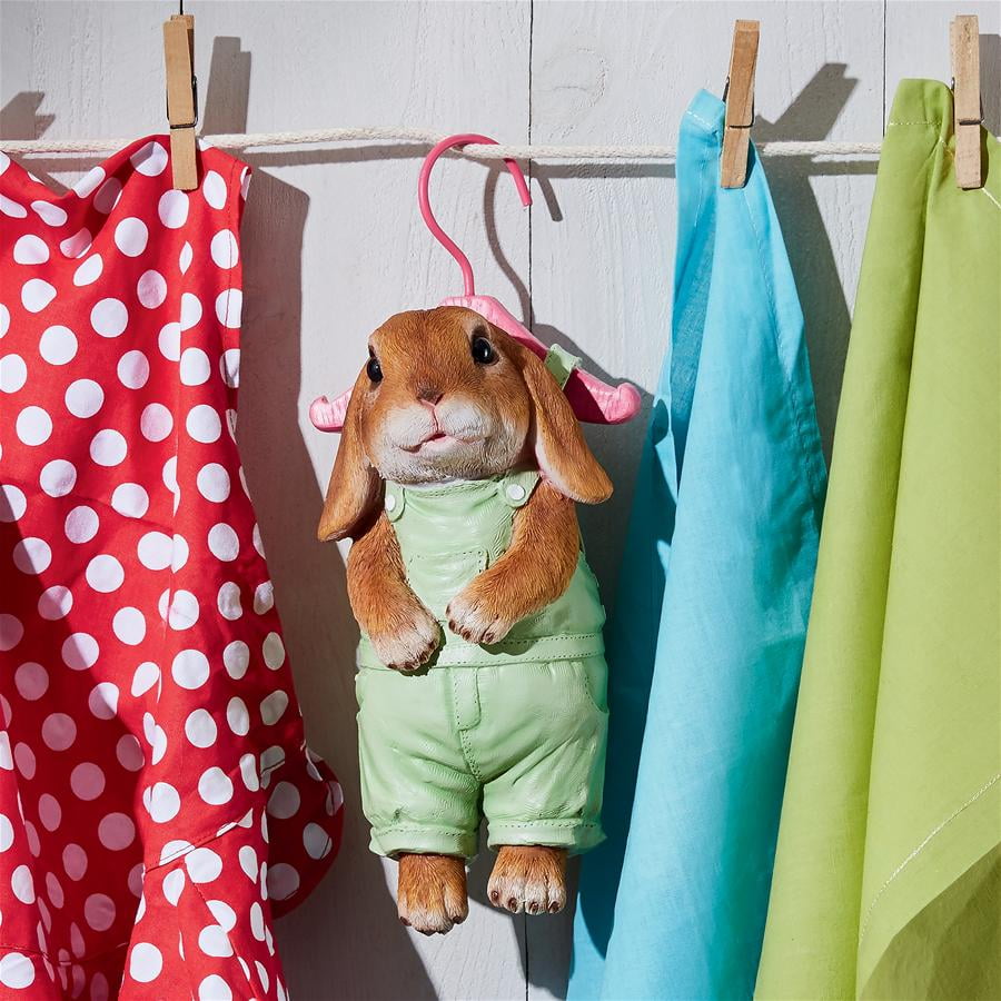 Design Toscano Hanger Hare Hanging Bunny Rabbit Statue - Walmart.com