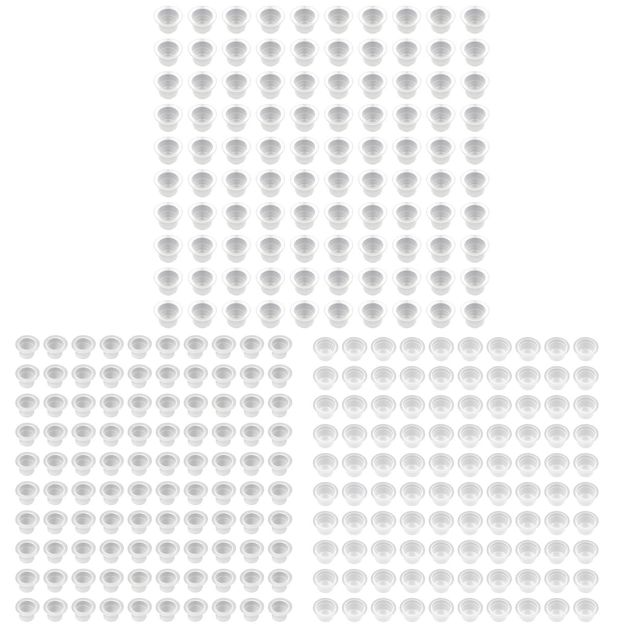 Click here for Fankiway Tattoo Ink Caps Cups 300 Pcs  Mixed Sizes... prices