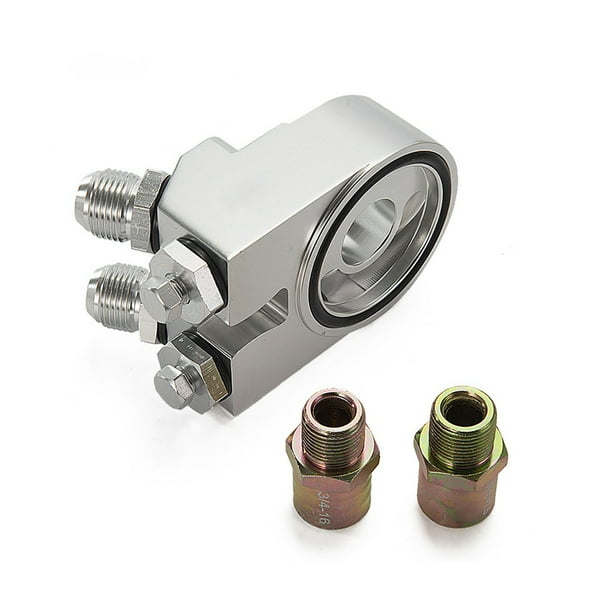 Sandwich Plate Adapter Thermostat Engine Oil Supply Car Engines Filter ...
