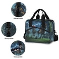 ALAZA Race Lightning Insulated Lunch Box Large Reusable Cooler Bag with ...