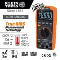 Klein Tools MM720 Digital Multimeter, Auto-Ranging TRMS, Low Impedance (LoZ), 1000V AC/DC ...