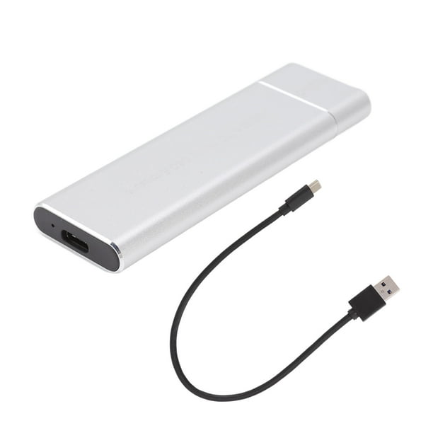 Silver SSD EnclosureM.2 NVMe SSD Enclosure SSD Enclosure Portable SSD ...