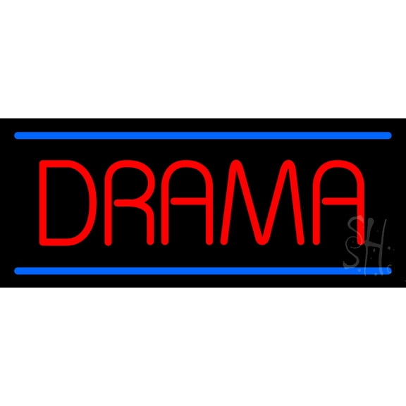 Blue Adult Red Movies LED Neon Sign 15" Tall x 19" Wide - inches Black ...