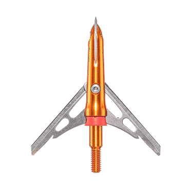 RAGE Hypodermic 2-Blade 100 Grain Broadhead with Exclusive Hybrid Tip ...