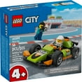 LEGO City Green Race Car Toy, Classic-Style Racing Vehicle, Small Toy ...