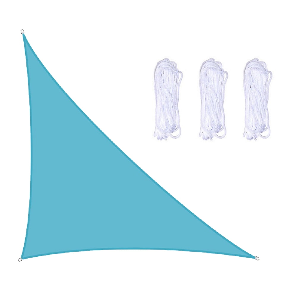Garden Right Angle Triangle Sun Shade Sails, UV-blocking Waterproof Sun ...