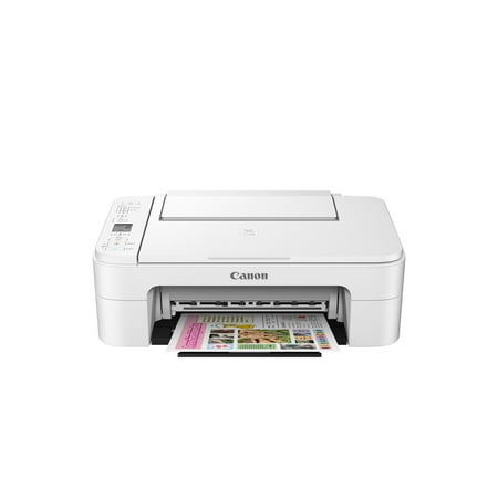 Canon PIXMA TS3120 Wireless All-in-One Inkjet Printer, White/Black ...