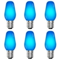 Pack of 4 Opaque Blue LED C7 Christmas Replacement Bulbs - Walmart.com