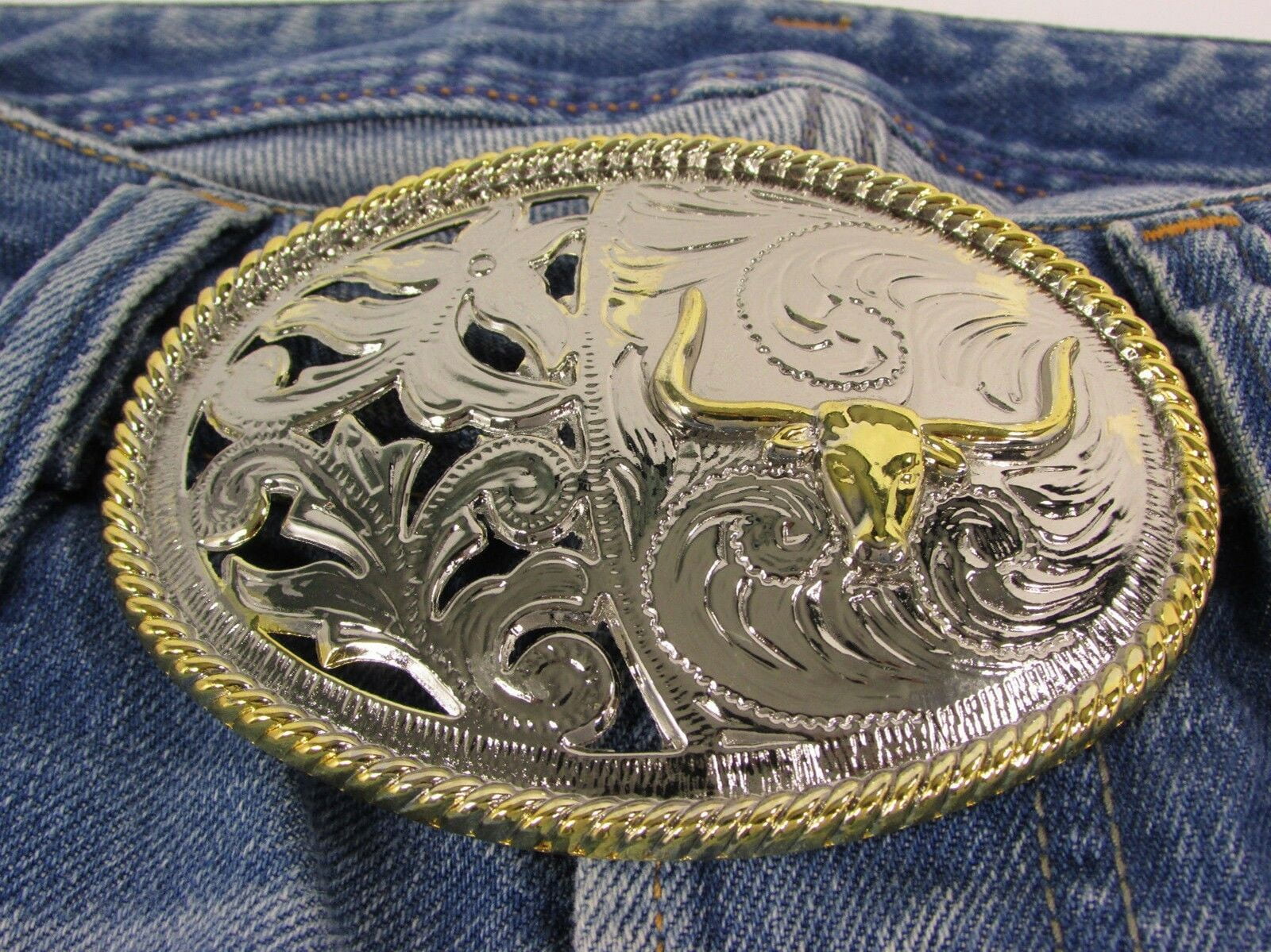 Bull Western Longhorn Belt Buckle Men Women cowgirl Cowboy friend Rodeo ...