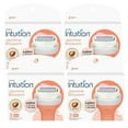 Schick Intuition Jasmine Blossom Razor Refills for Women, Shea Butter ...