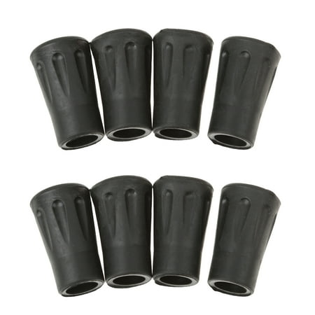 8pcs Rubber Tips Ends for Outdoor Hiking Stick Walking Trekking Poles ...