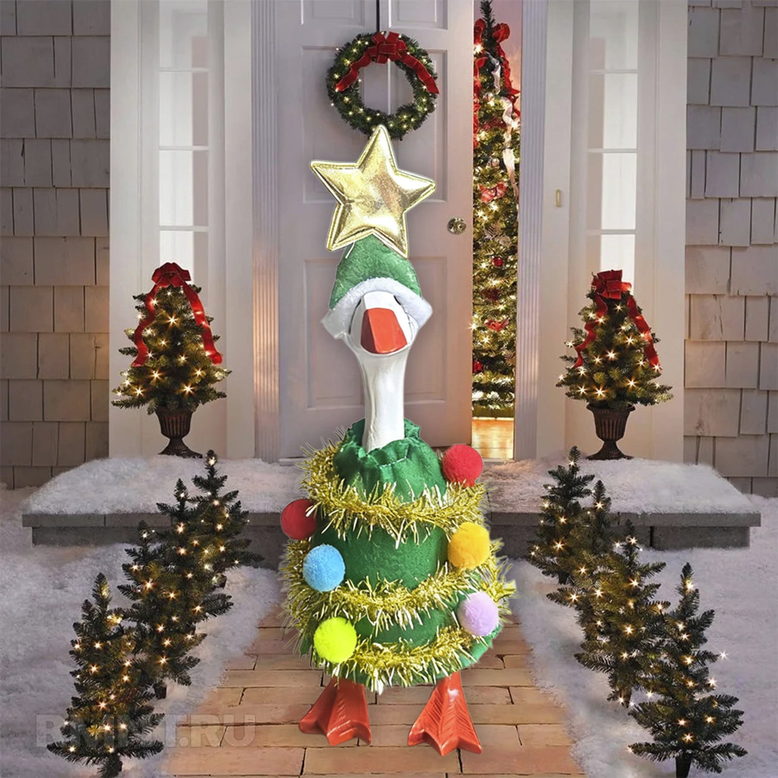 Click here for Todaioua Christmas Tree Goose Outfits Christmas Co... prices