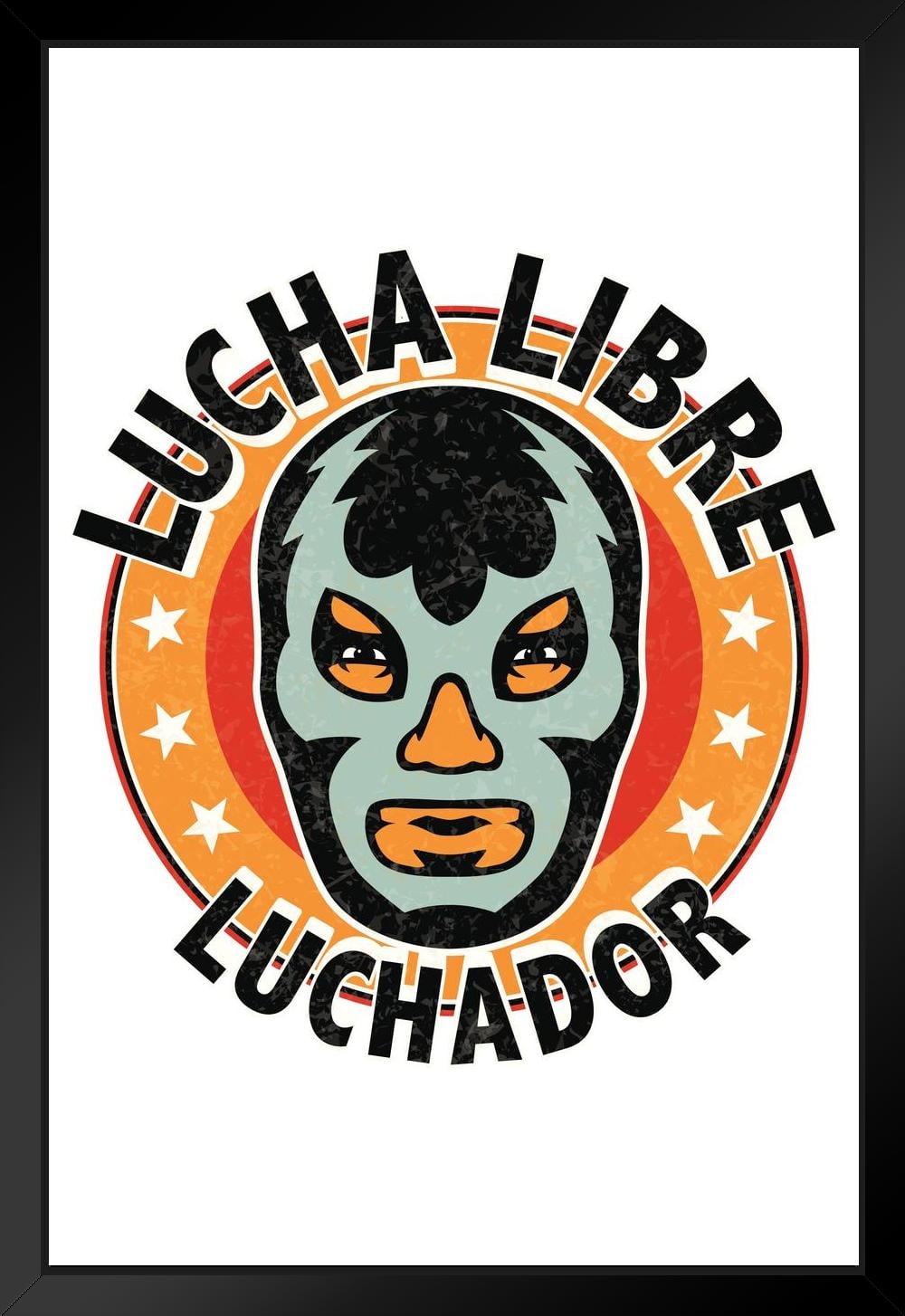 Vintage Lucha Libre Poster