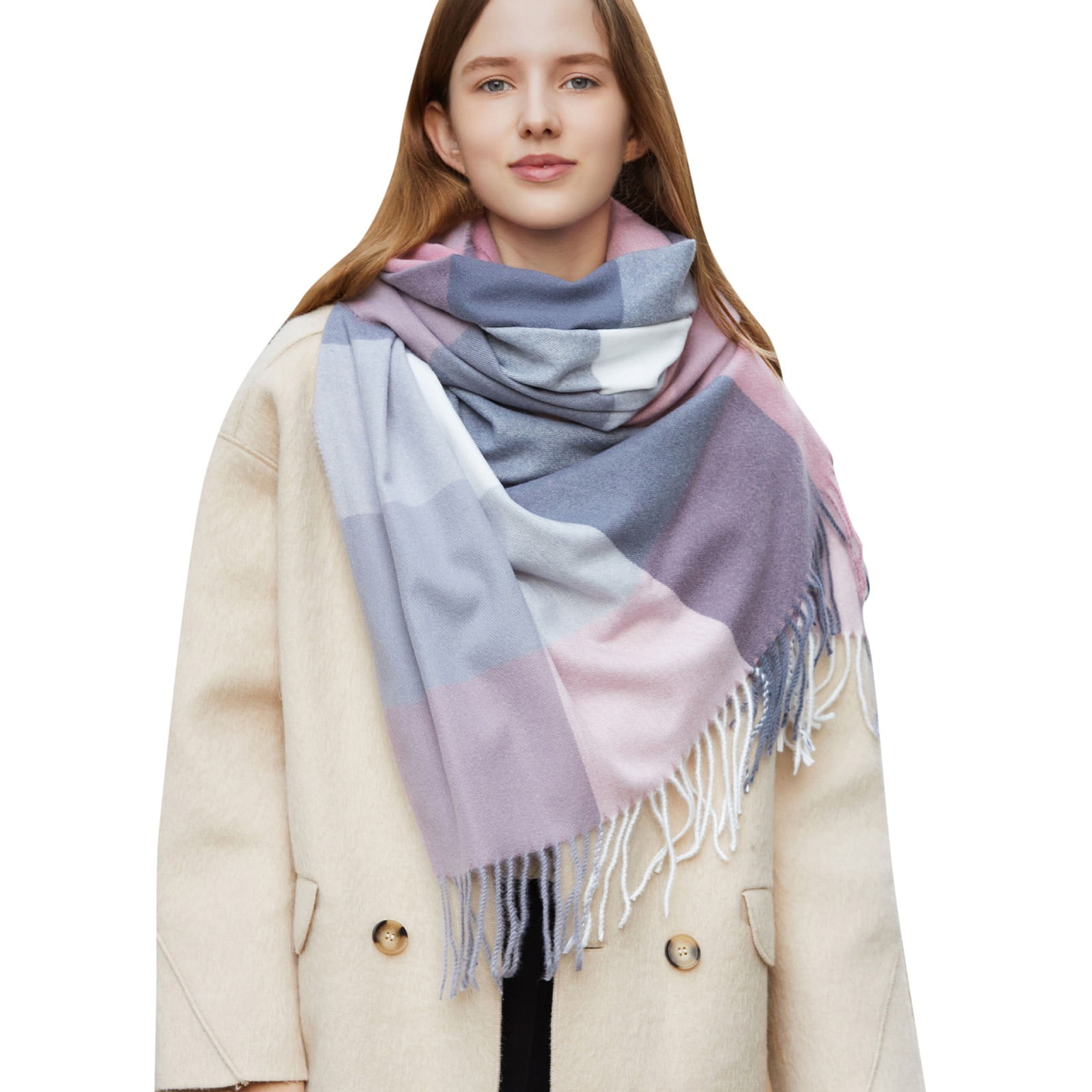 Click here for Aayomet Wool Scarf Women Feel Fleece Shawls Wraps... prices