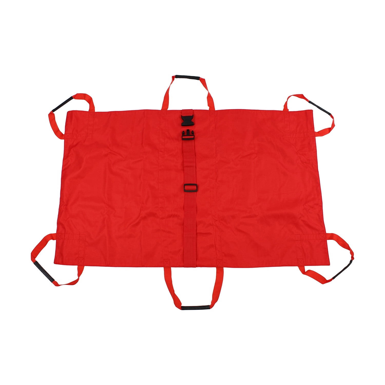 MiMu Large Animal Stretcher - 2.5 x 4 Ft Red Nylon Pet Gurney Stretcher ...