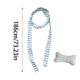 Bone Shape Applique Scarf for Teen Girl Autumn Breathable Scarves for ...
