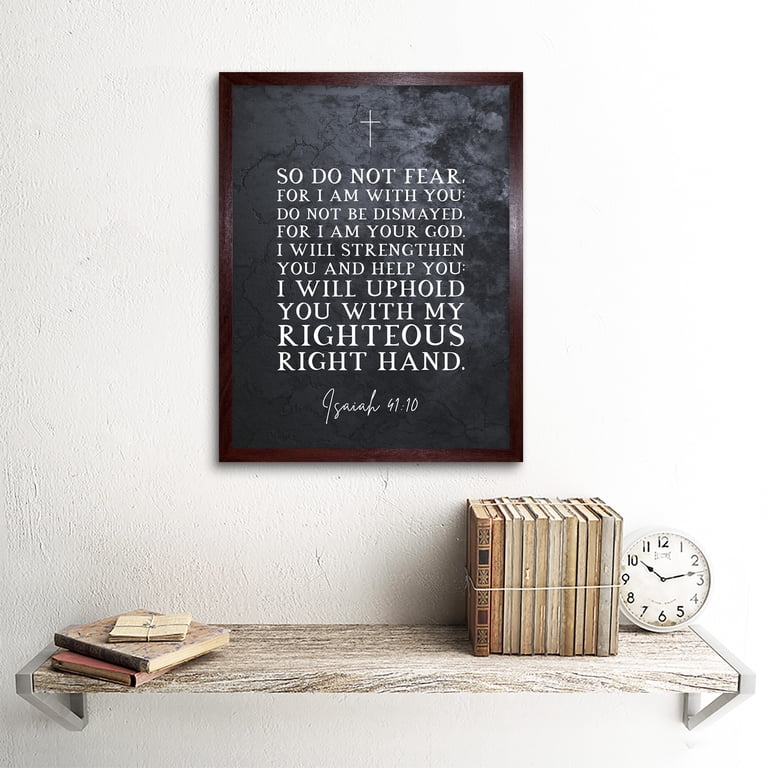 Wall Decal Quote Isaiah 41 So Do Not Fear For I Am With You Do Not