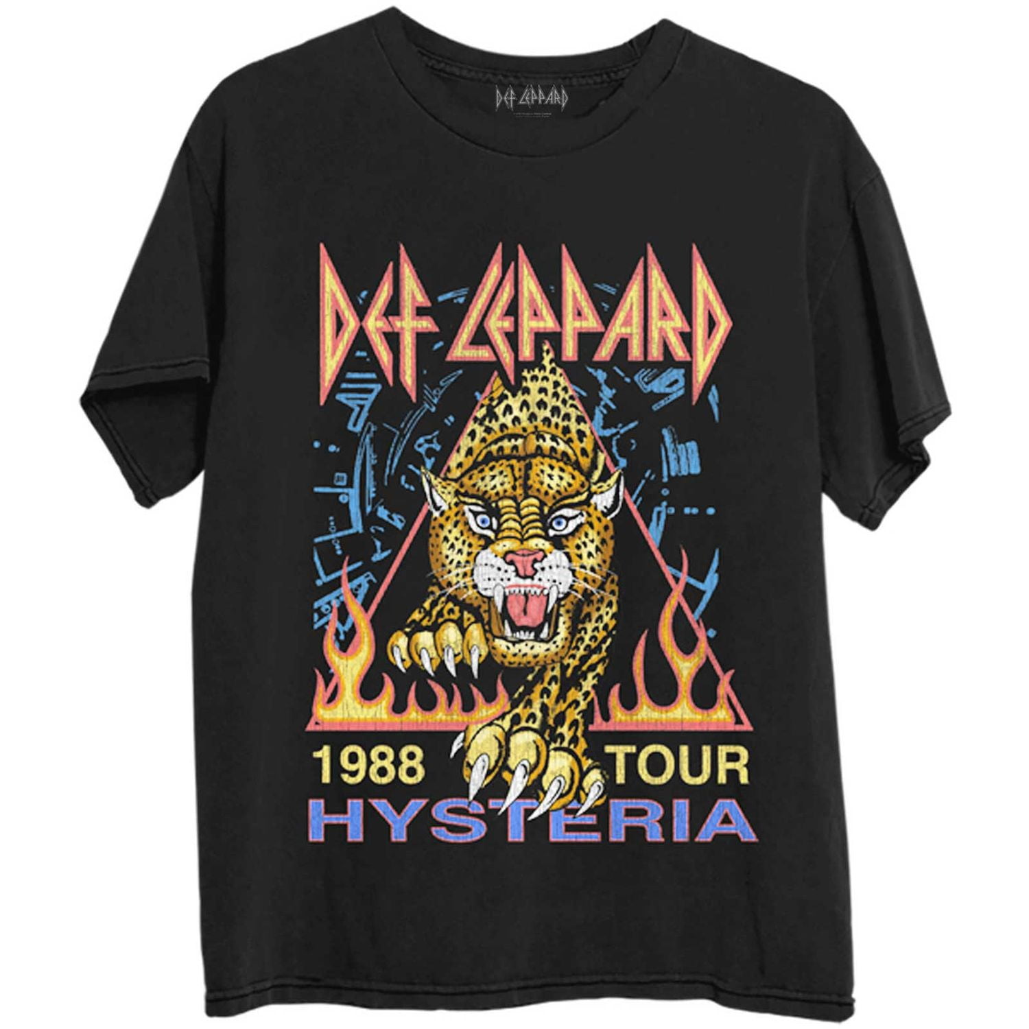 Click here for Def Leppard Adult Hysteria 88 Back Print T-Shirt S prices