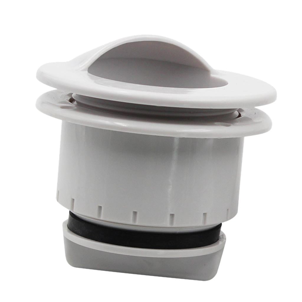 Marine 2.4'' Living Fish Tank Drain Scupper Screw Cap Bung Stopper ...