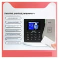Time Clock,5.0 MX200-ID 125khz Card Attendance System SSR Proximity ...