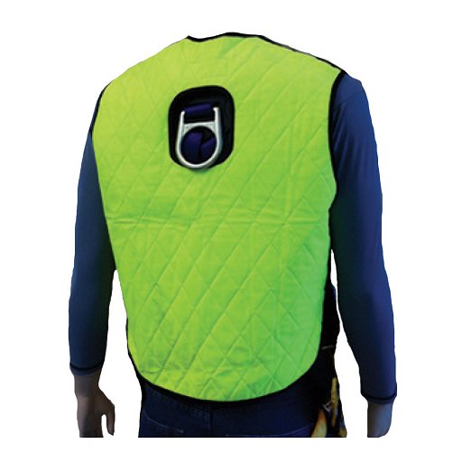 TechNiche Evaporative Cooling HiVis Fall Protection Vest, Powered by ...