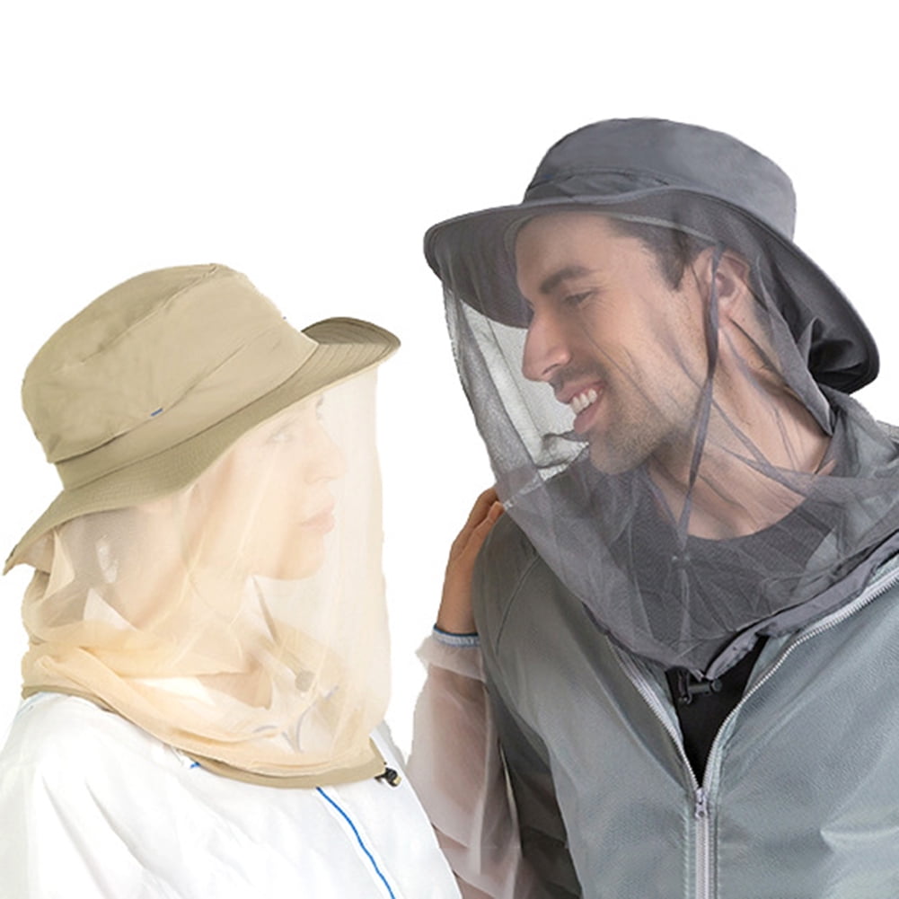 Opolski Summer Camping Mosquito Head Net Sun Hat Bug Wasp Face ...