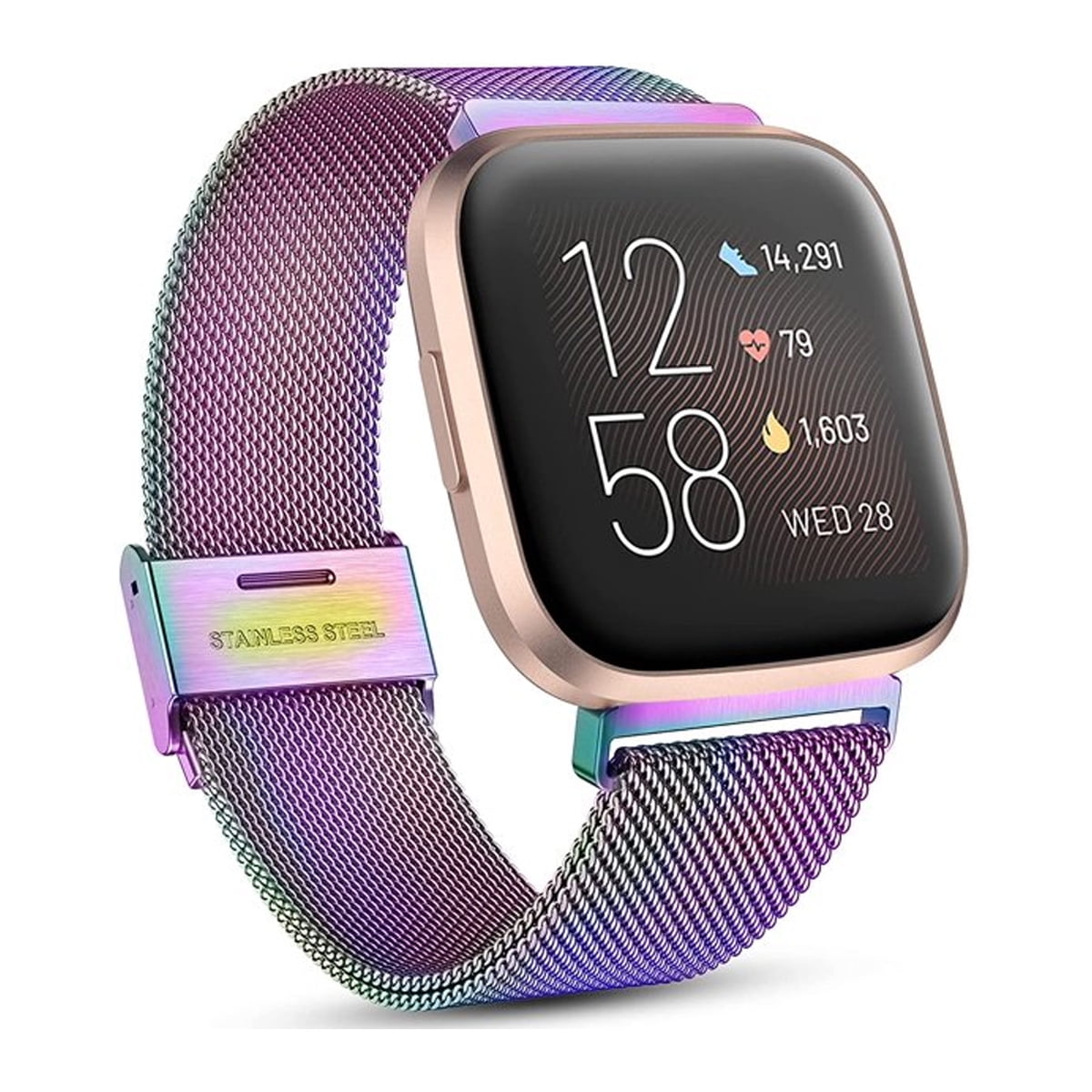 Click here for Kpataubaa Metal Bands Compatible With Fitbit Versa... prices