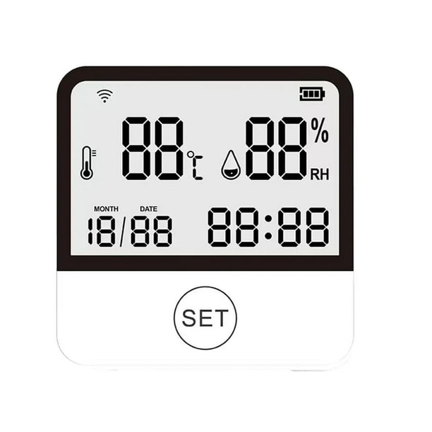 Redempat Tuya WiFi Thermometer Indoor Room Digital Hygrometer ...