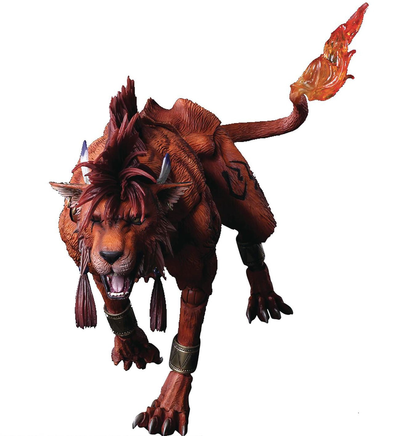 Play Arts Kai Final Fantasy VII Remake Red XIII Action Figure - Walmart.com