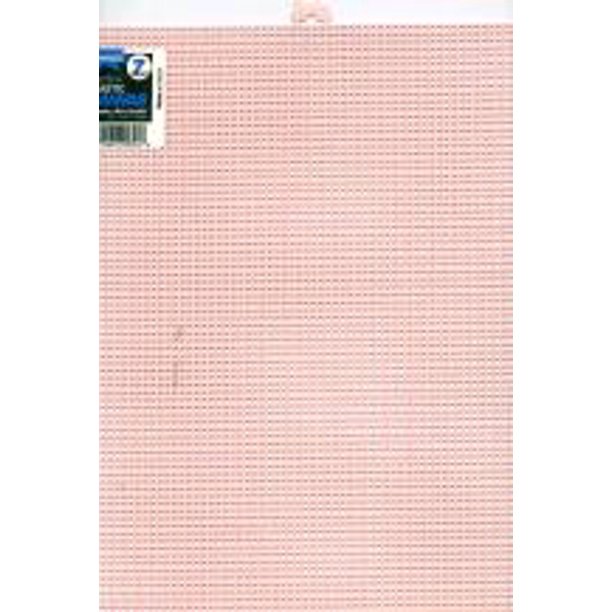Darice Plastic Canvas 7 Count 10"X13"-Pink - Walmart.ca