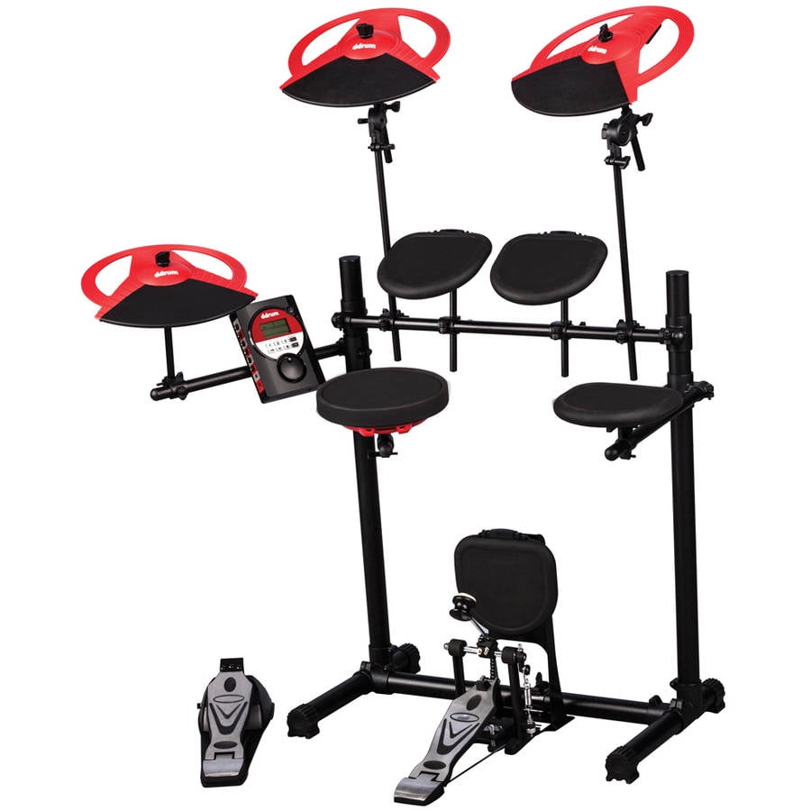 ddrum DD Beta XP 5-Piece Electronic Kit, Dual Zone Snare Drum, Upgraded ...