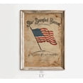 Affixzi Star Spangled Banner Vintage Music Cover Sheet Patriotic ...